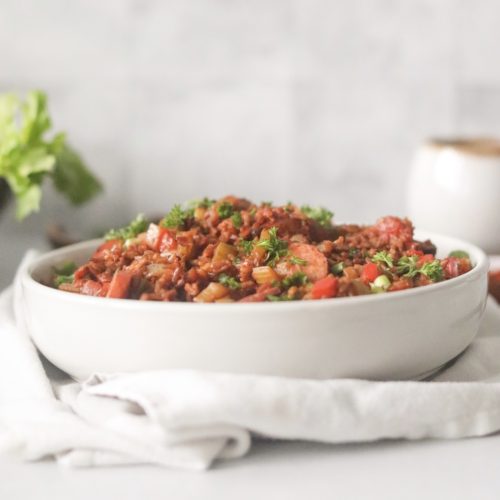How To Make Stovetop Savannah Red Rice with Andouille Sausage ...
