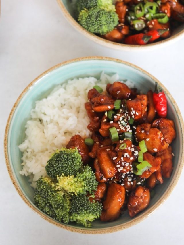 Spicy Chicken Teriyaki Seasoned To Taste