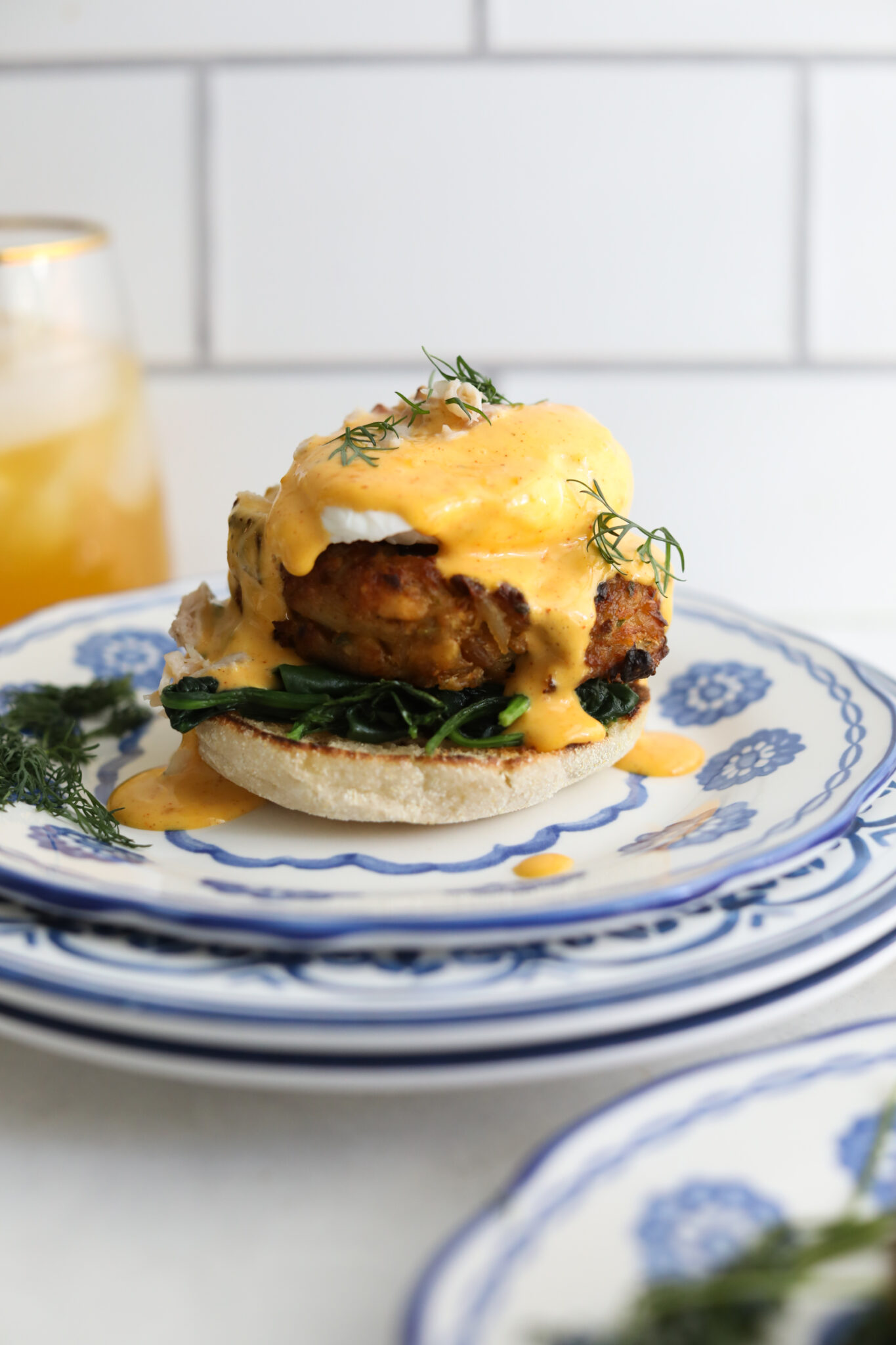 Crab Cake Benedict - Seasoned to Taste